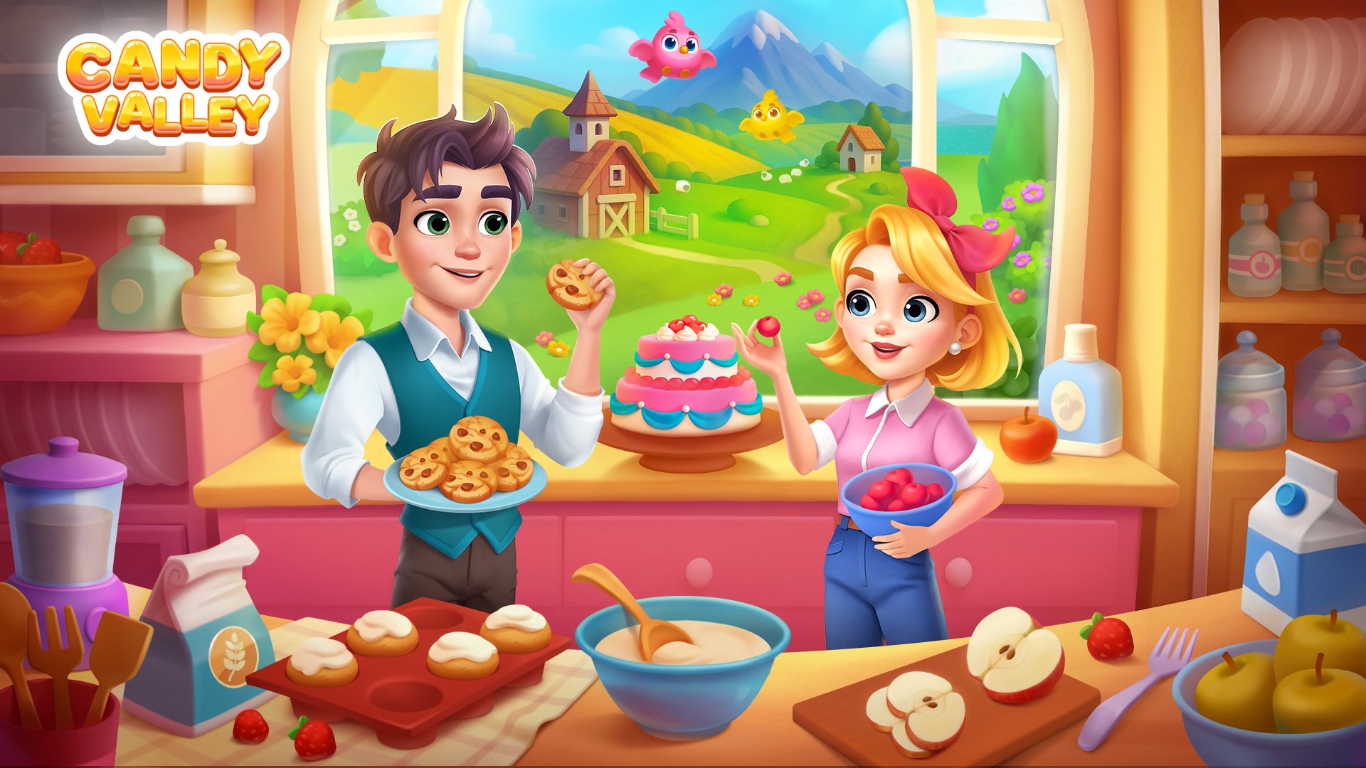 브라우저에서 Candy Valley 게임 플레이 | MSN 게임