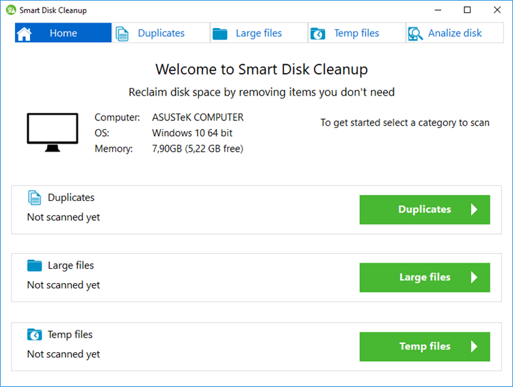 Smart Disk Cleanup от ‪Smart PC Solutions‬ - (Windows Приложения) — AppAgg