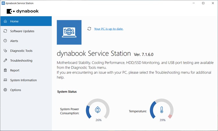 dynabook Service Station – (Windows Aplicaciones) — AppAgg