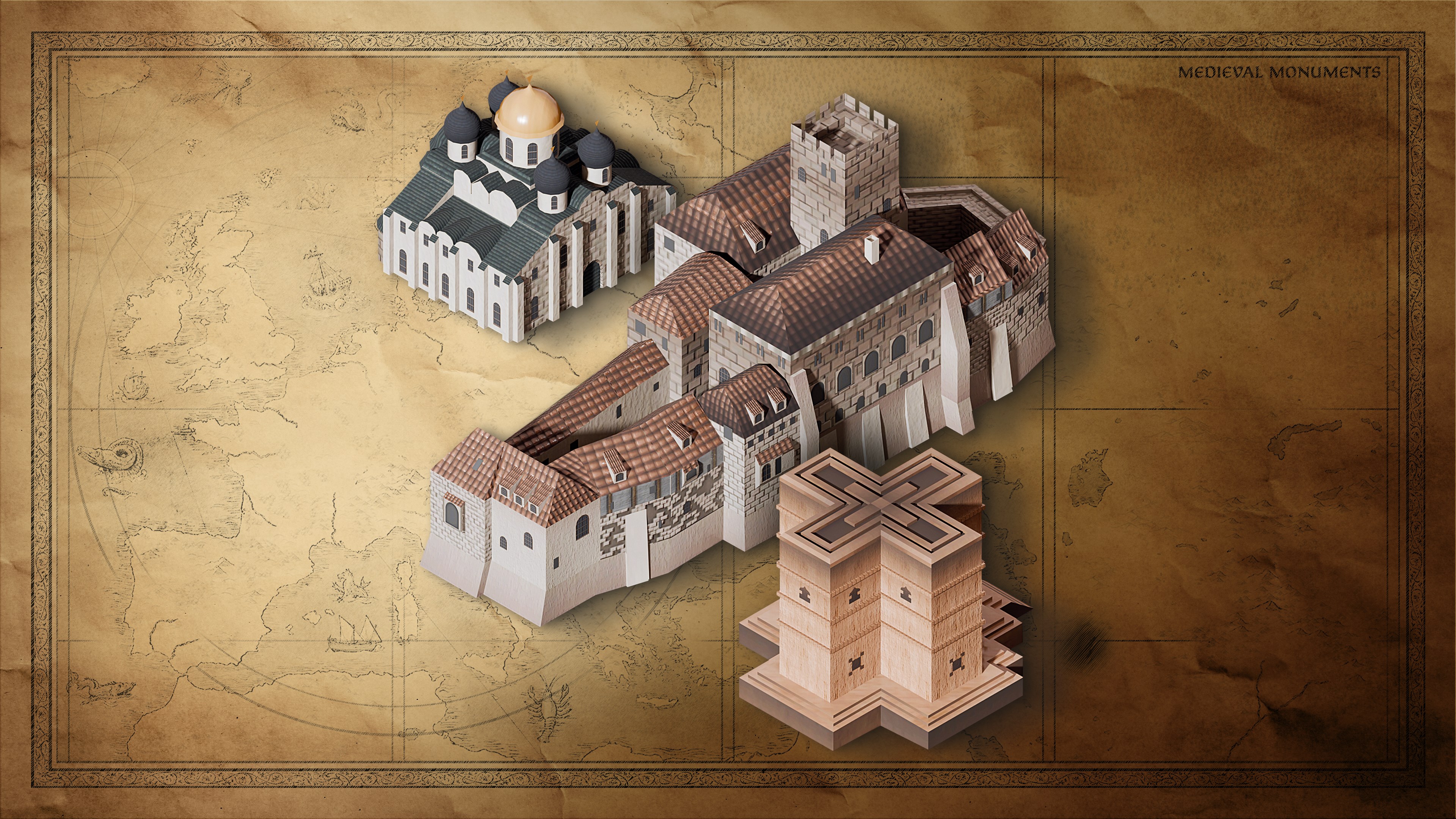 Buy Crusader Kings III Content Creator Pack: Medieval Monuments cheap ...