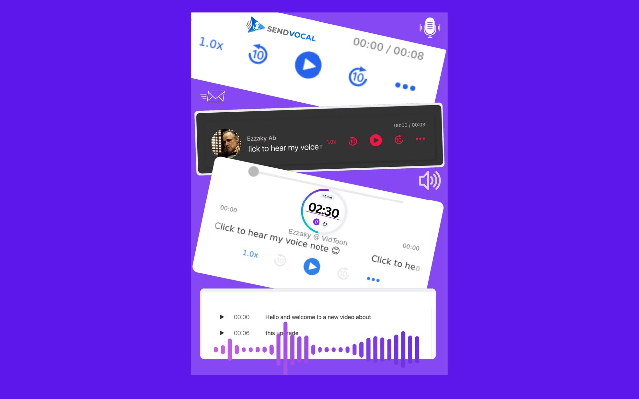 SendVocal: AI Voice Mail & Transcription - Add-on Download