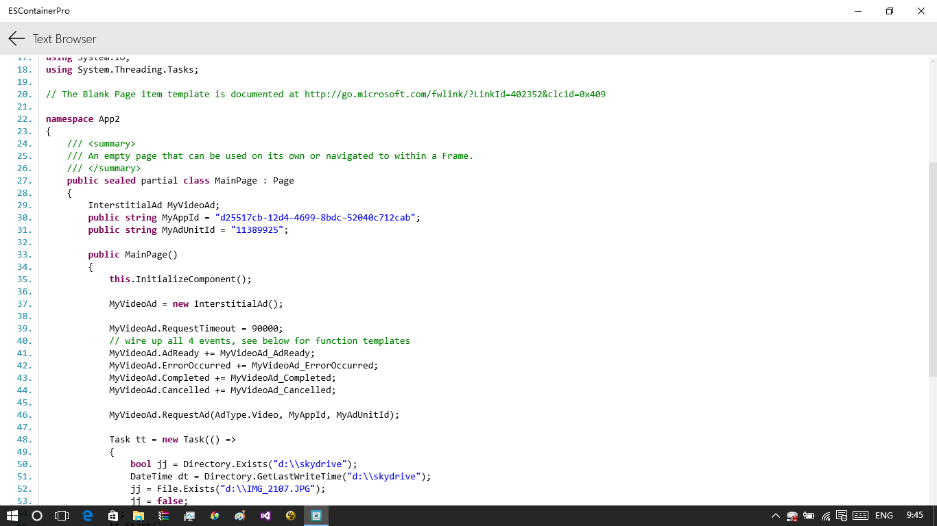 C system threading tasks task