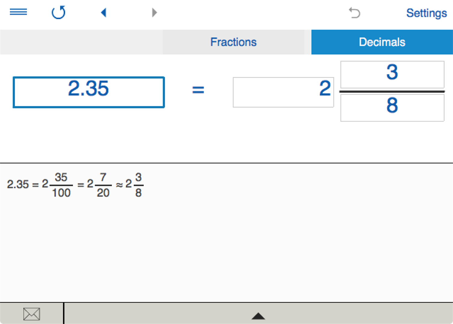 Equivalent Fractions Calculator