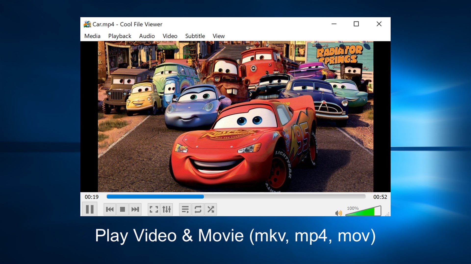 Cars Dvd Menu