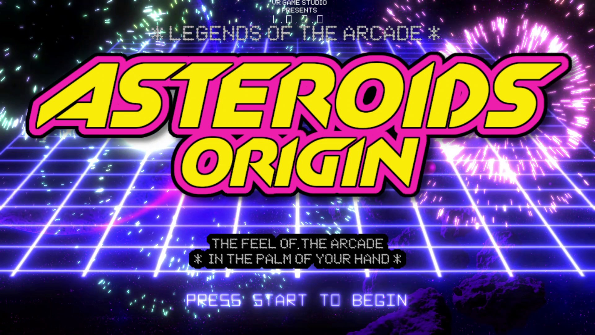 Asteroids Video Game Wallpaper