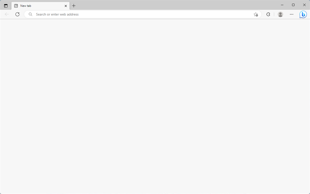 Blank Page - Edge-add-on