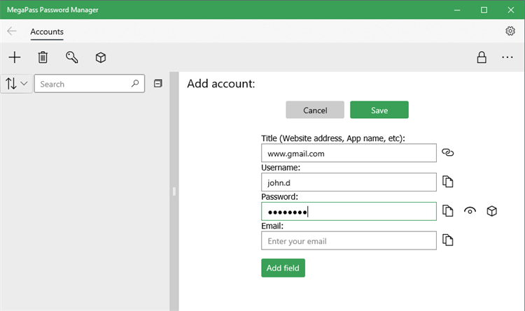Password Manager - MegaPass 作者 Megaish - (Windows アプリ) — AppAgg