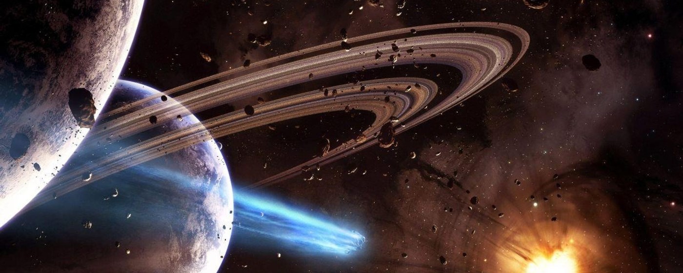 Outer Planets Wallpaper New Tab - Module edge