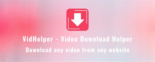 VidHelper - One-Click Video & Audio Downloader