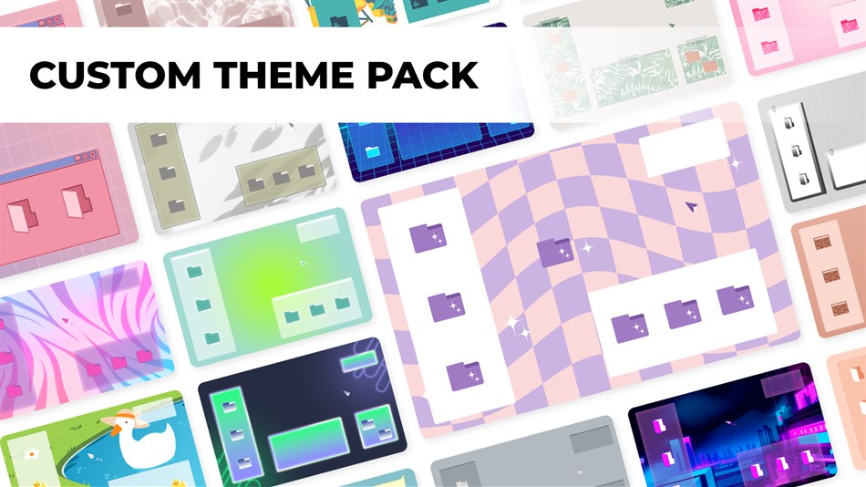 Custom Desktop Kit - Aesthetic themes & wallpapers (Windows) — Price ...