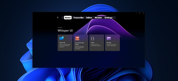 Whisper UI - AI Audio Transcribe przez parmata - (Windows Aplikacje ...