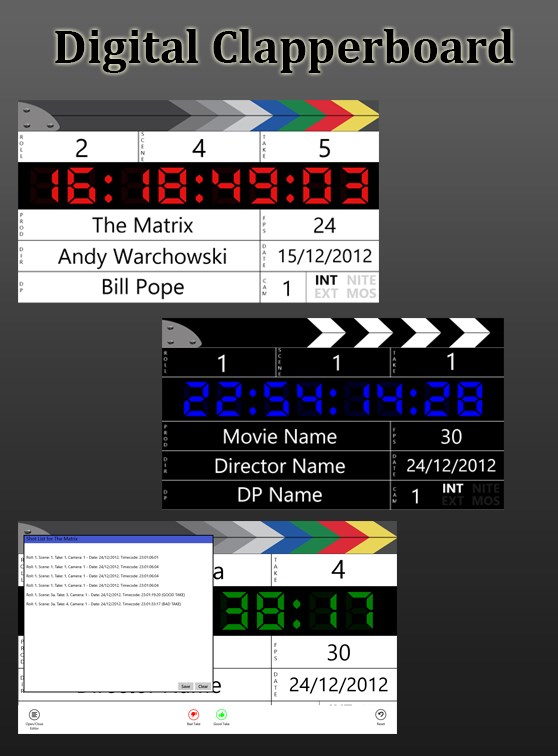 Digital Clapperboard
