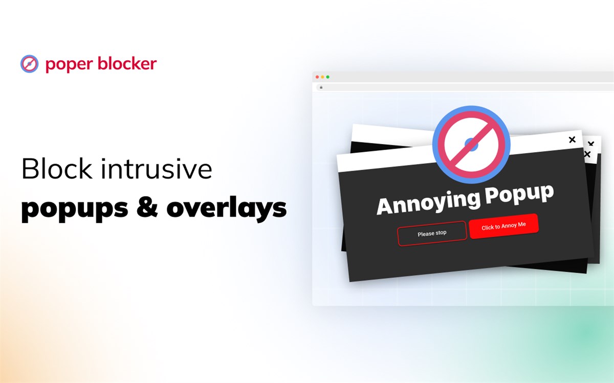 Pop up Blocker for Edge™ - Poper Blocker
