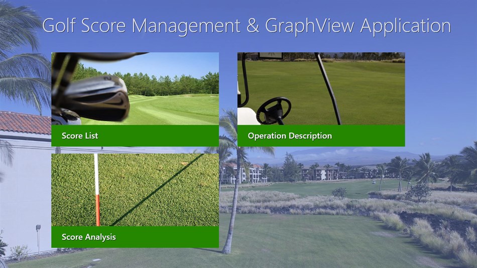 Golf Score Management & Score Transition View (by CryEarth) - (Windows ...