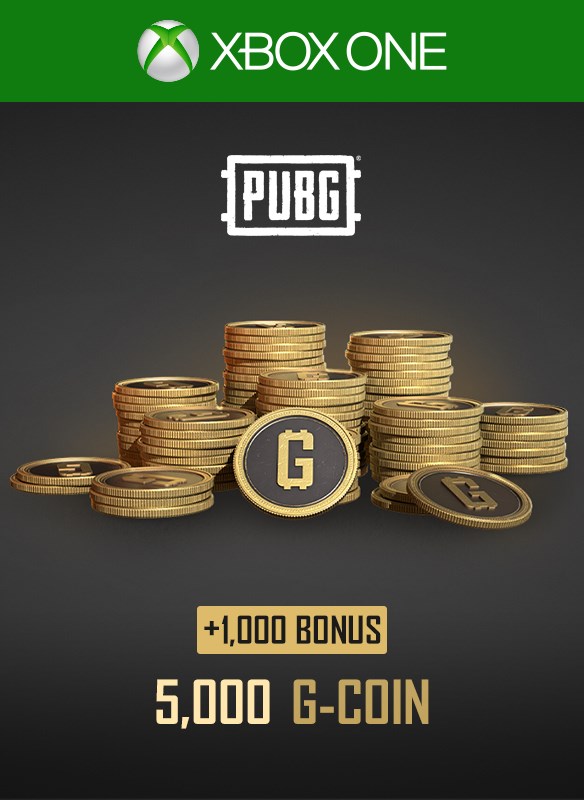 PUBG - 5,000 G-Coin (+1,000 Bonus) Price