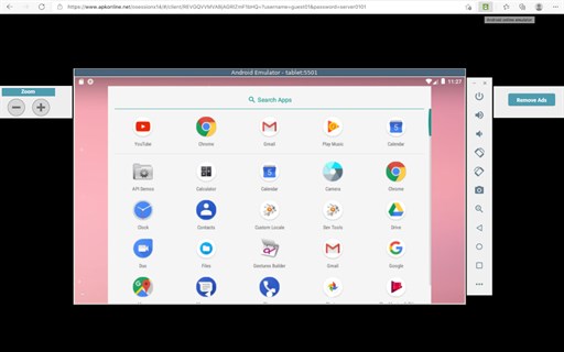 ApkOnline APK Manager for Android Emulator