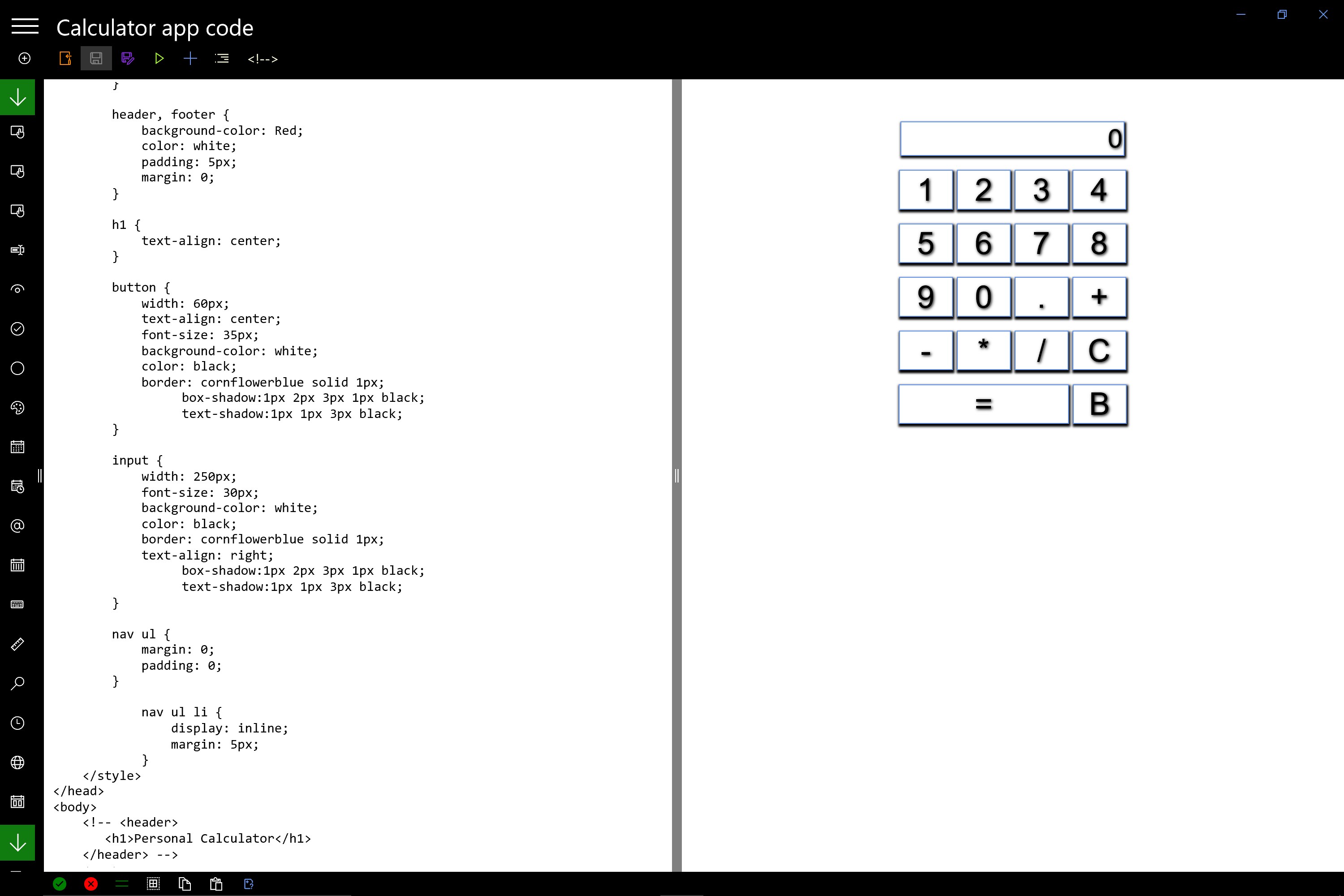 JavaScript Studio for Windows 10