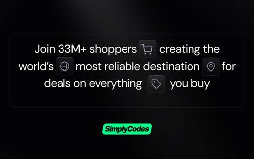 SimplyCodes: Verified Coupon Codes