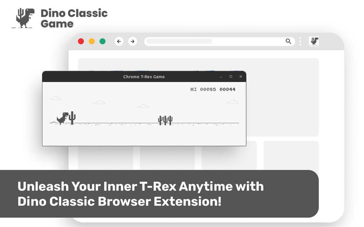 Dino Roar: Play Offline T-Rex Dino Game