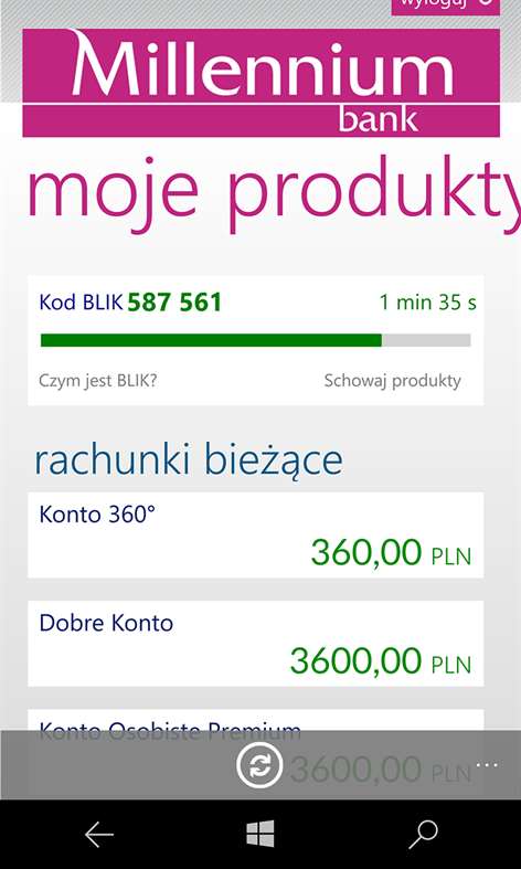 Uzyskaj produkt Bank Millennium — sklep Microsoft Store pl-PL