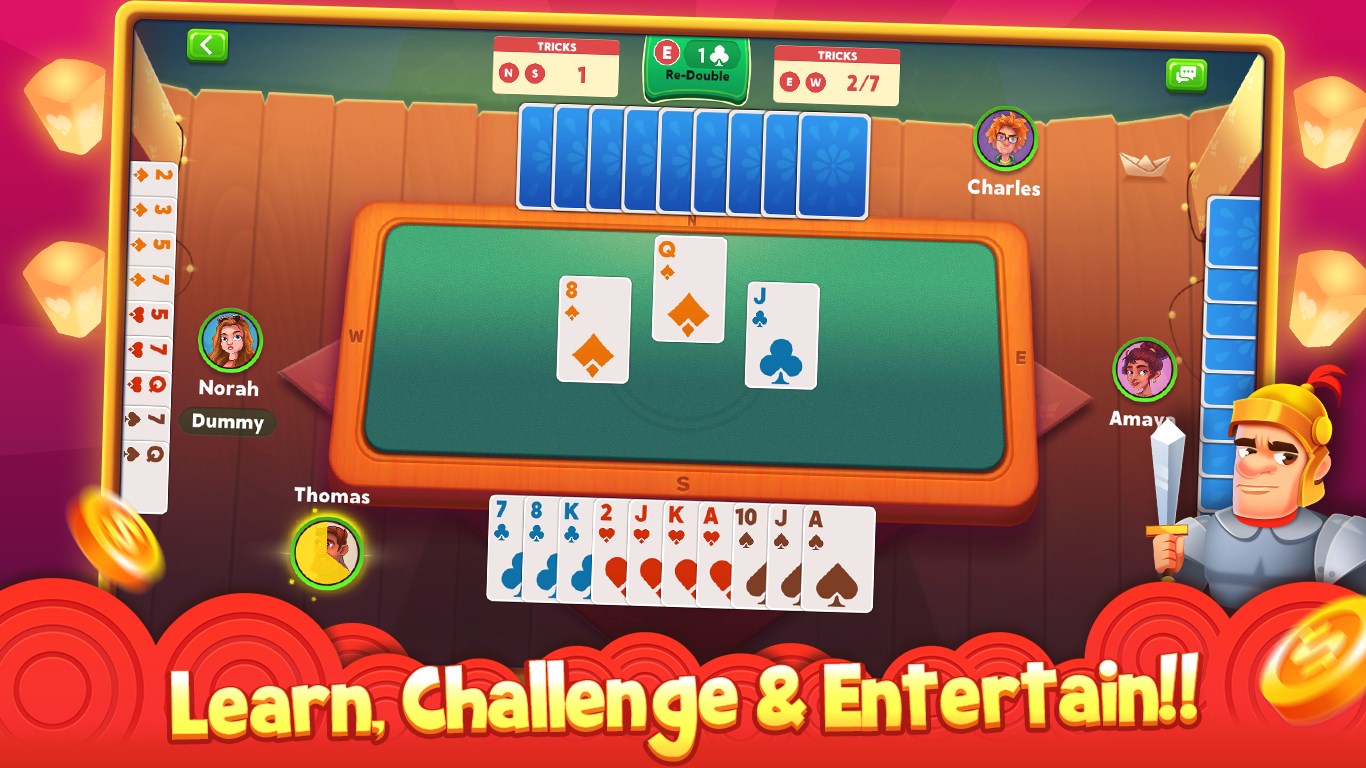 Bridge (Rubber Bridge) Card Game von ‪Card Guru Game Studio‬ - (Windows ...