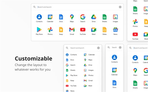 G App Launcher: Quick Access to Google Services