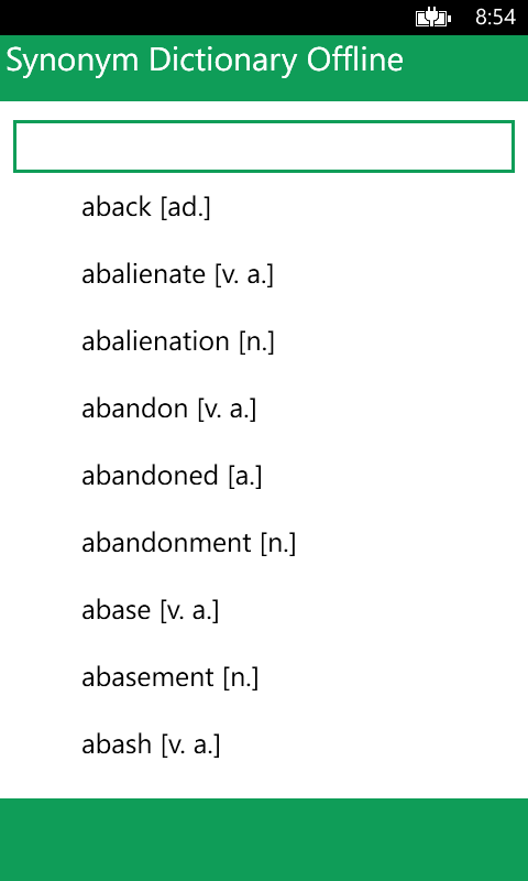 Synonyms Dictionary Online