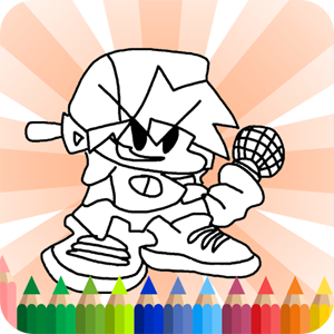 Coloring FNF Characters Application officielle dans le Microsoft Store
