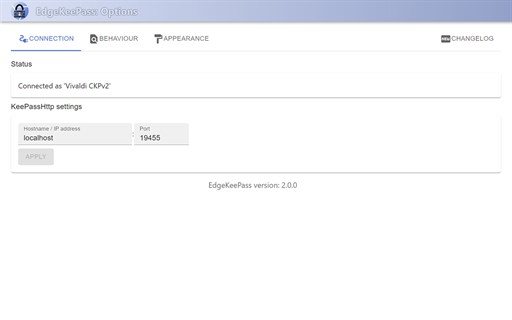 EdgeKeePass: Secure KeePass Login Autofill for Edge