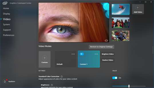 Intel Graphics Command Center