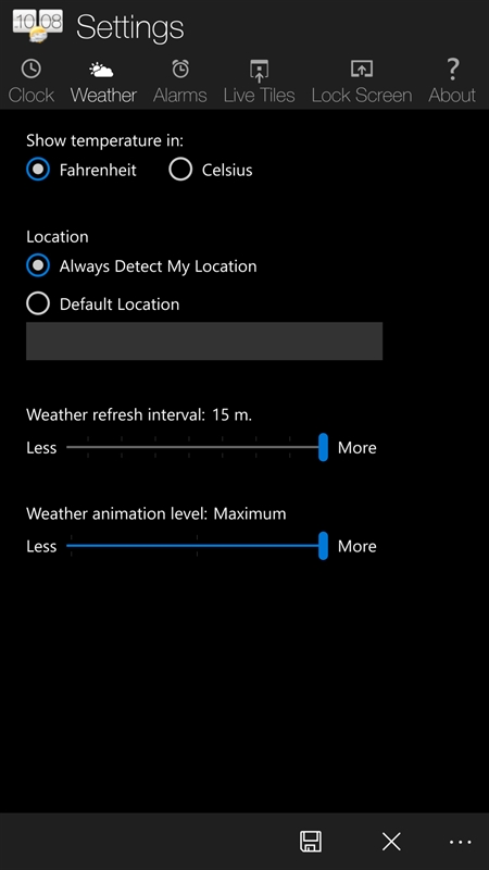 Sense Clock, relógio cheio de utiliades com live tile para Xbox e ...