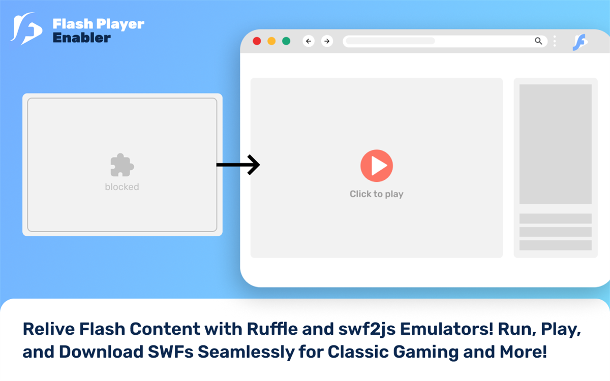 Flash Player Enabler – Restore Legacy Flash Content
