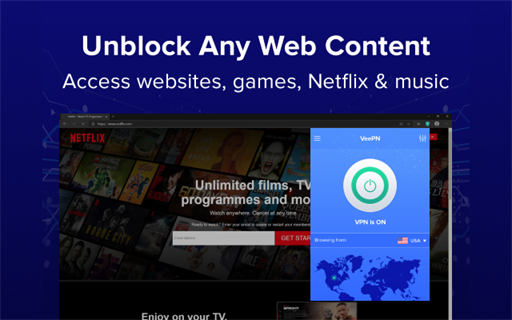 Free VPN for Edge - VeePN Proxy & Privacy Tool