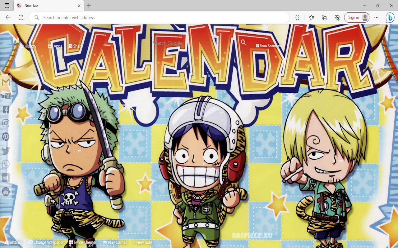 One Piece Chibi Wallpaper