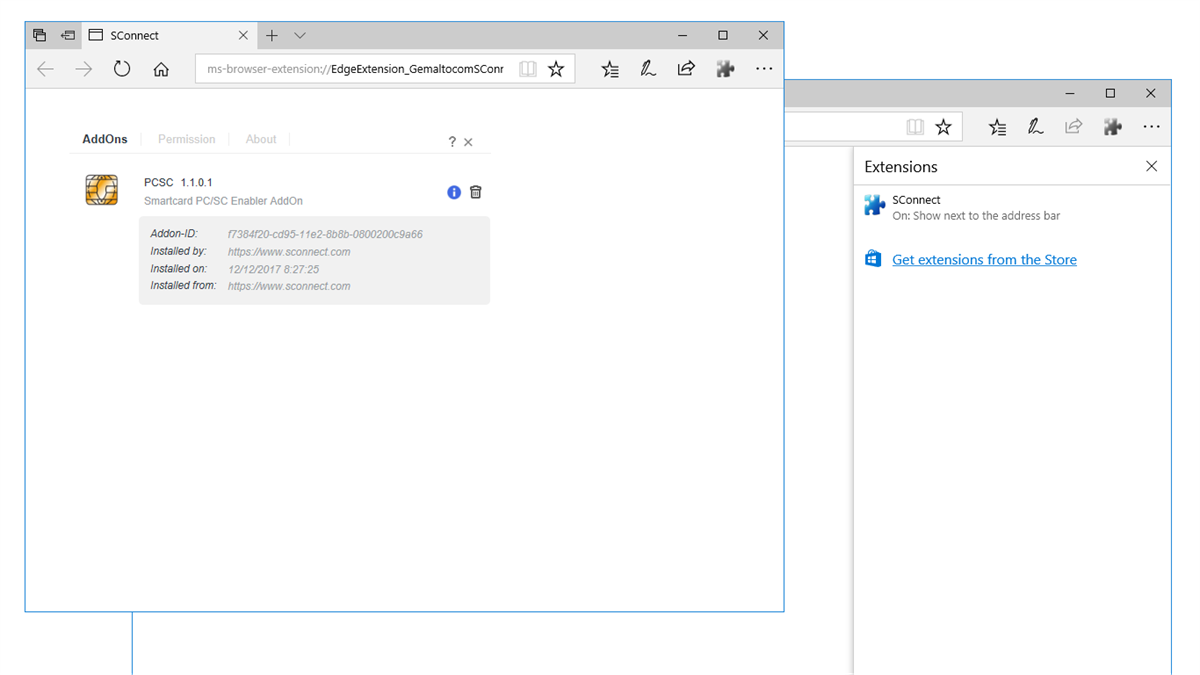 SConnect - Secure Addons Manager for Enhanced Web Security