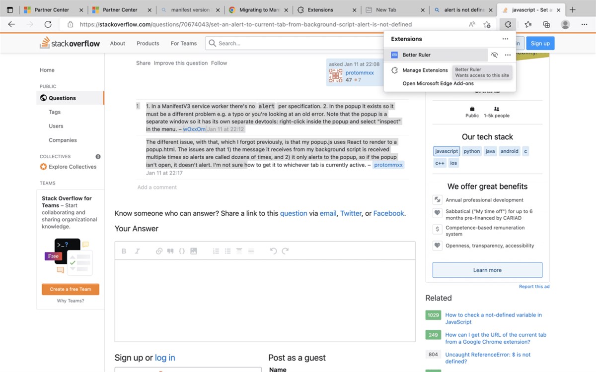 Better Ruler - Snapping Page Ruler for Precise Web Measurement