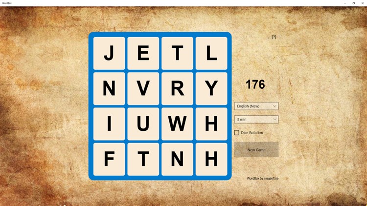 WordBox by ‪magsoft.se‬ - (Windows Games) — AppAgg