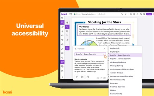 Kami for Microsoft Edge - Interactive Learning