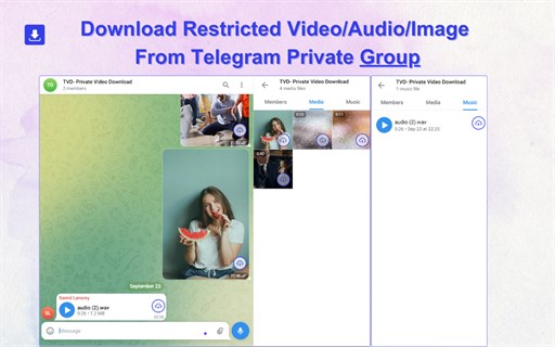 Telegram Video Downloader - Fast & Secure TVDownloader
