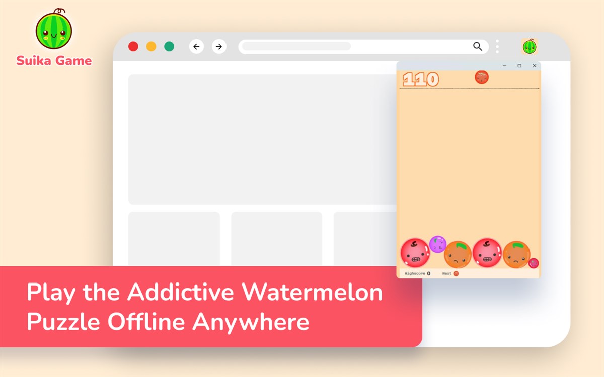 Suika Game - Watermelon game - Module edge