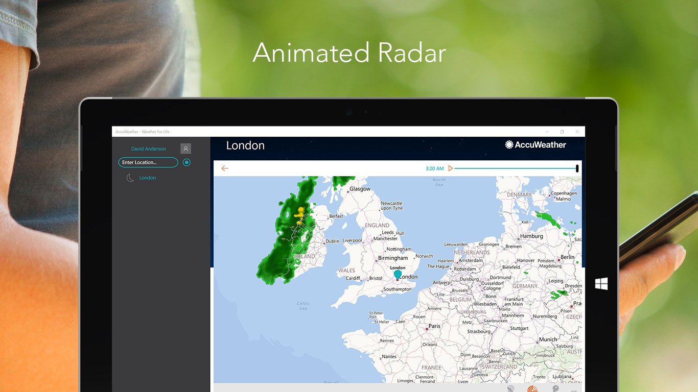 AccuWeather's Windows 10 app updated with Design Improvements