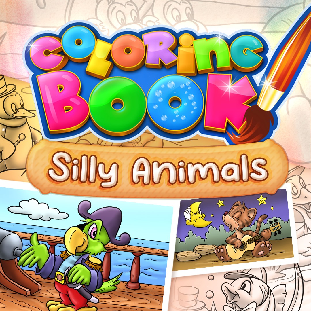 Coloring Book: Silly Animals - Download and play on Windows | Microsoft ...