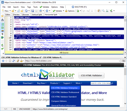 Validator Html