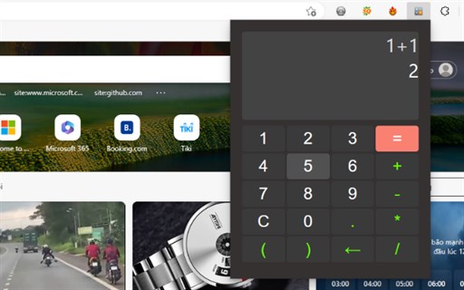 Calculator: Basic Calculator Add-on for Edge