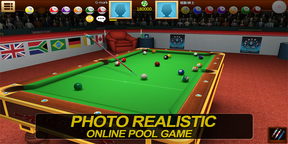 Real Pool 3D (przez 成都羽珀科技有限责任公司) - (Windows Gry) — AppAgg