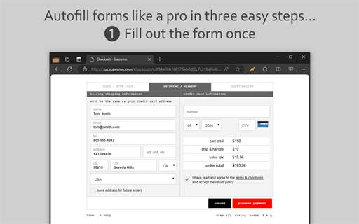 Lightning Autofill: Ultimate Form Autofill