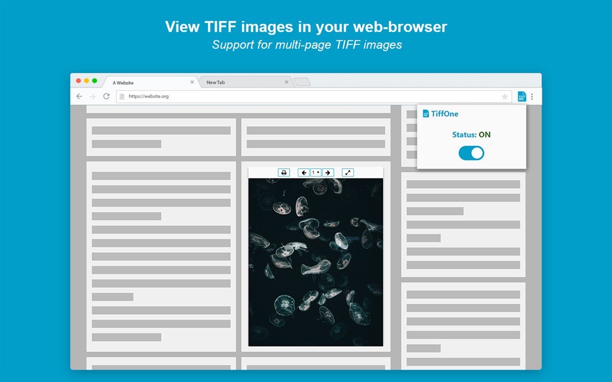 TiffOne - View Multi-Page TIFF Images in Browser