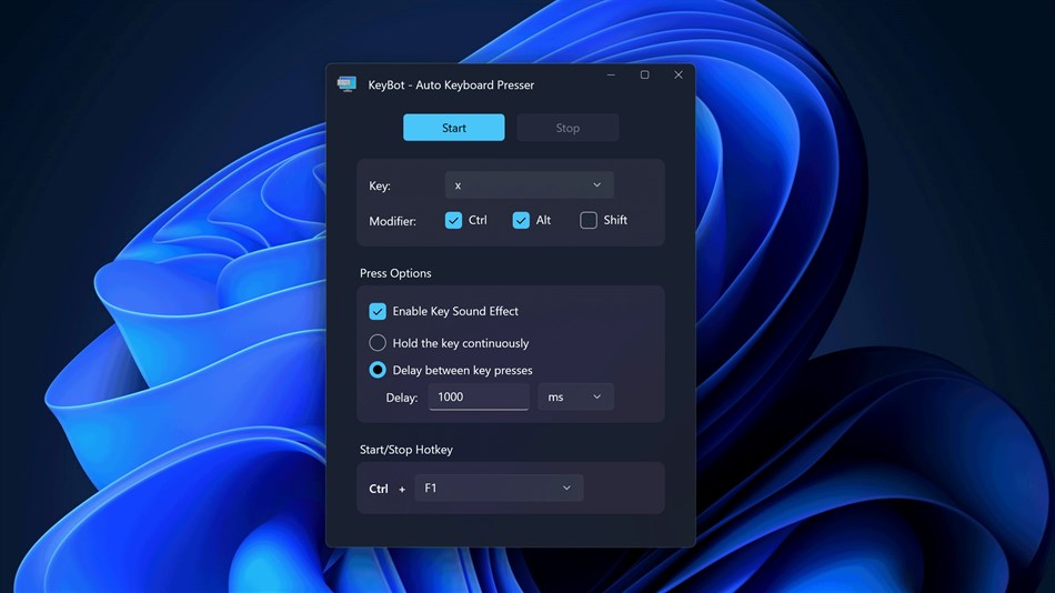 KeyBot - Automatic Keyboard Presser (by Evlar) - (Windows Apps) — AppAgg