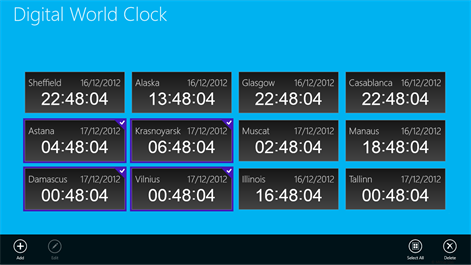 Get Digital World Clock - Microsoft Store