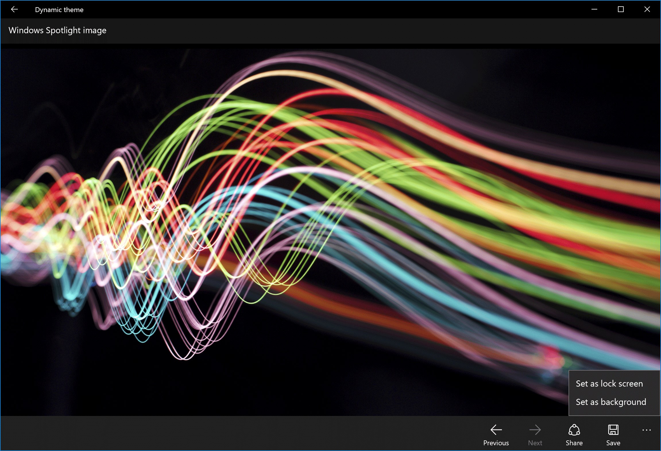 Developer Submission: Version 1.1 of "Dynamic theme" for Windows 10 and ...